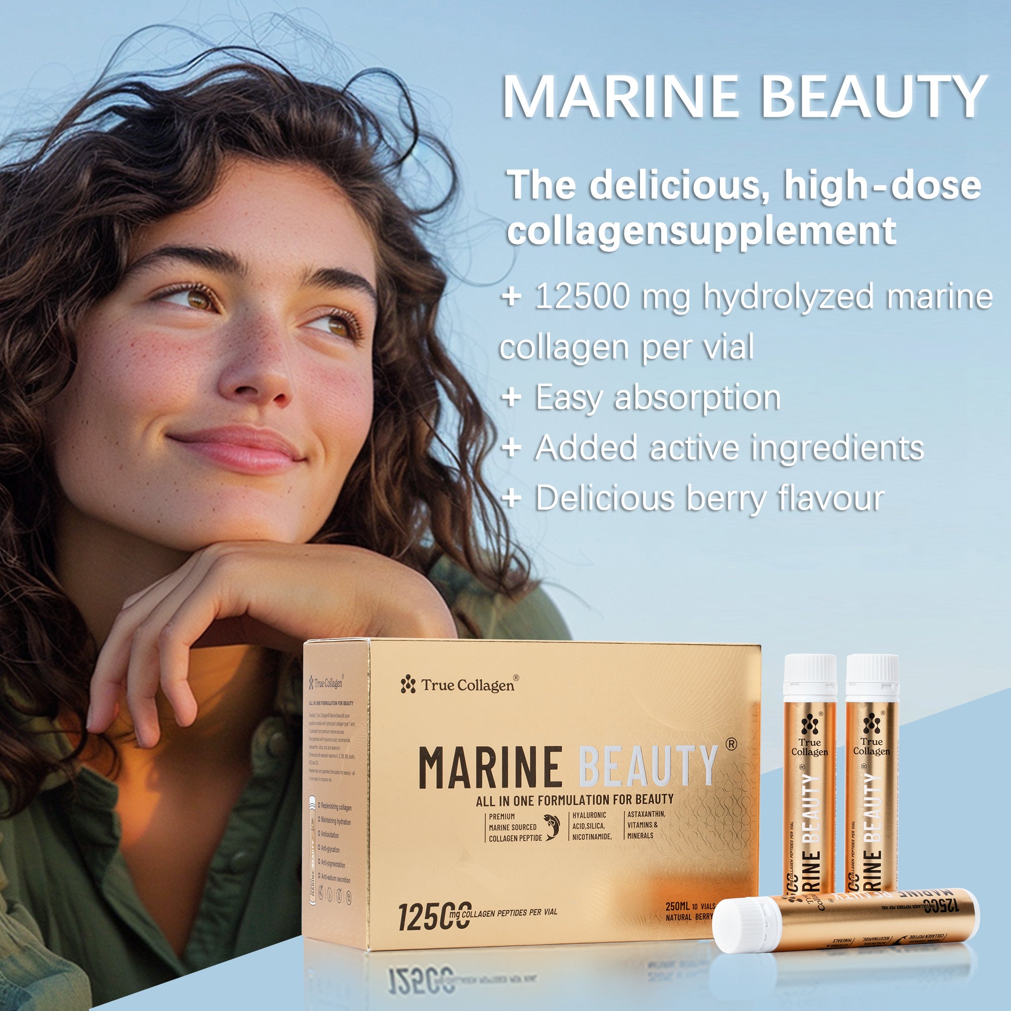 MARINE BEAUTY 12,500 – True Collagen - Stay healthy inside and out
